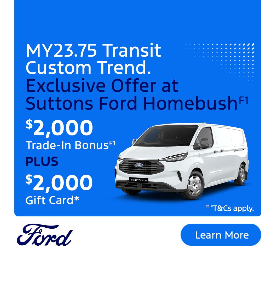 Welcome to Suttons Ford Homebush | Suttons Ford Homebush